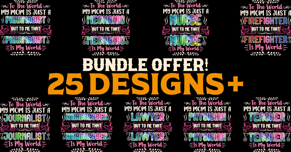 Mega Bundle Offer for Mother's Day Bundle · Creative Fabrica