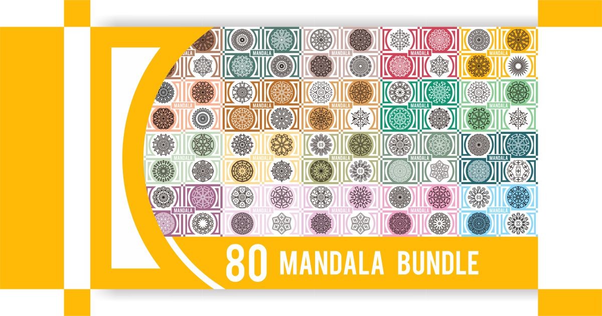 Color Mandala Bundle #140 Bundle · Creative Fabrica