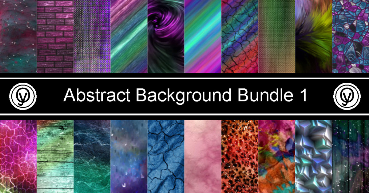 Abstract Background Bundle 1 Bundle · Creative Fabrica