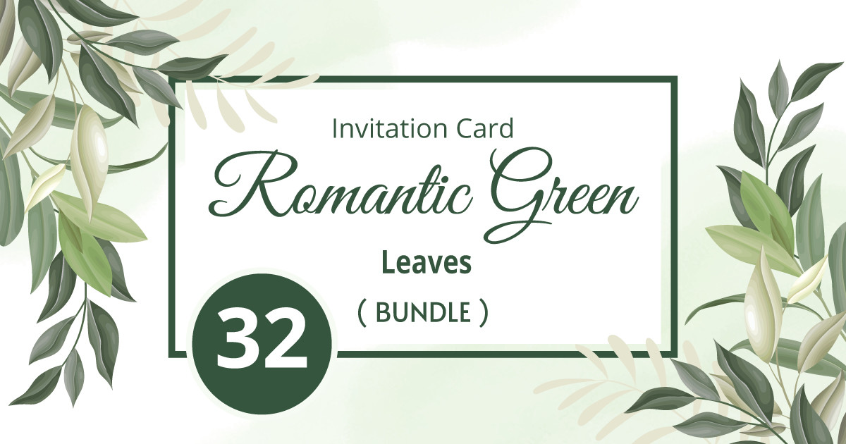 Wedding Invitation Cards Bundle Bundle · Creative Fabrica