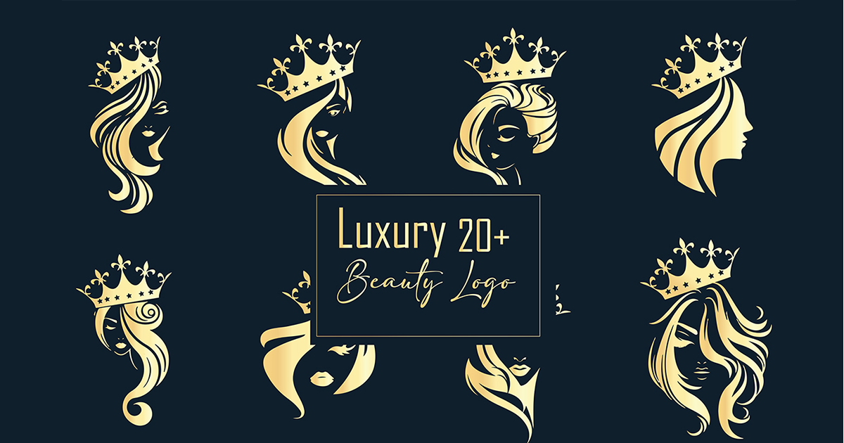Luxury Beauty Logo Bundle · Creative Fabrica