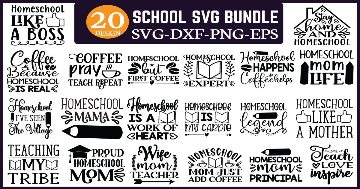 School SVG Bundle Bundle · Creative Fabrica