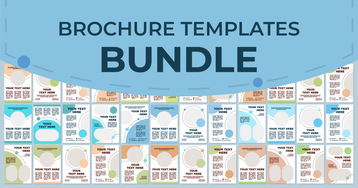 Brochure Templates Bundle Bundle · Creative Fabrica