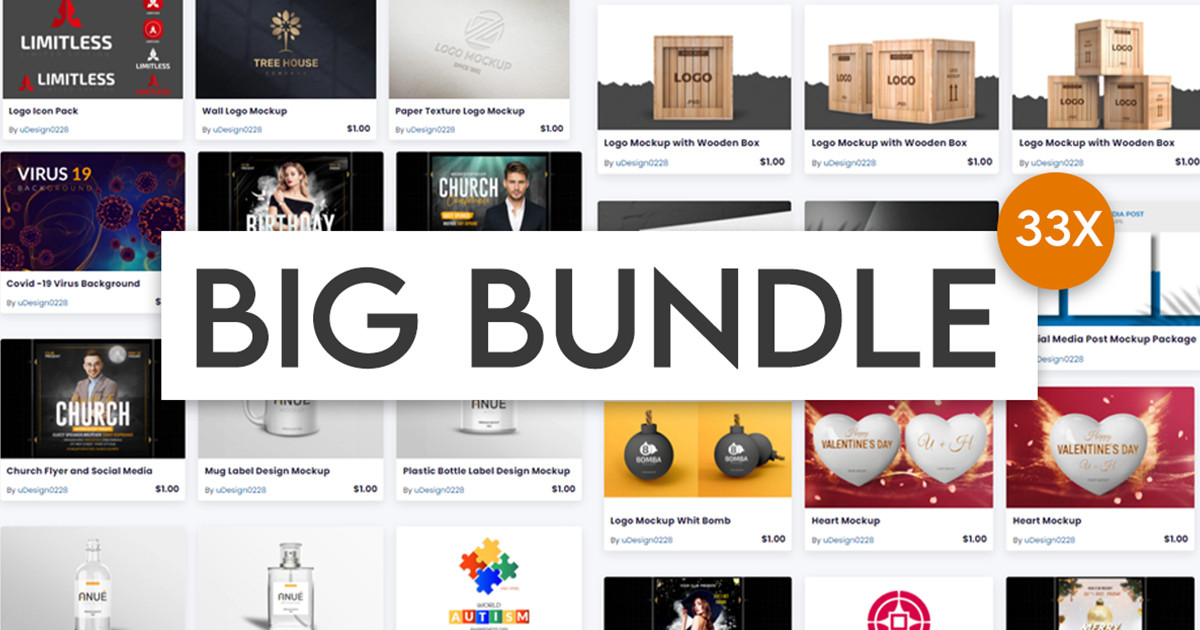 Big Templates Bundle Bundle · Creative Fabrica