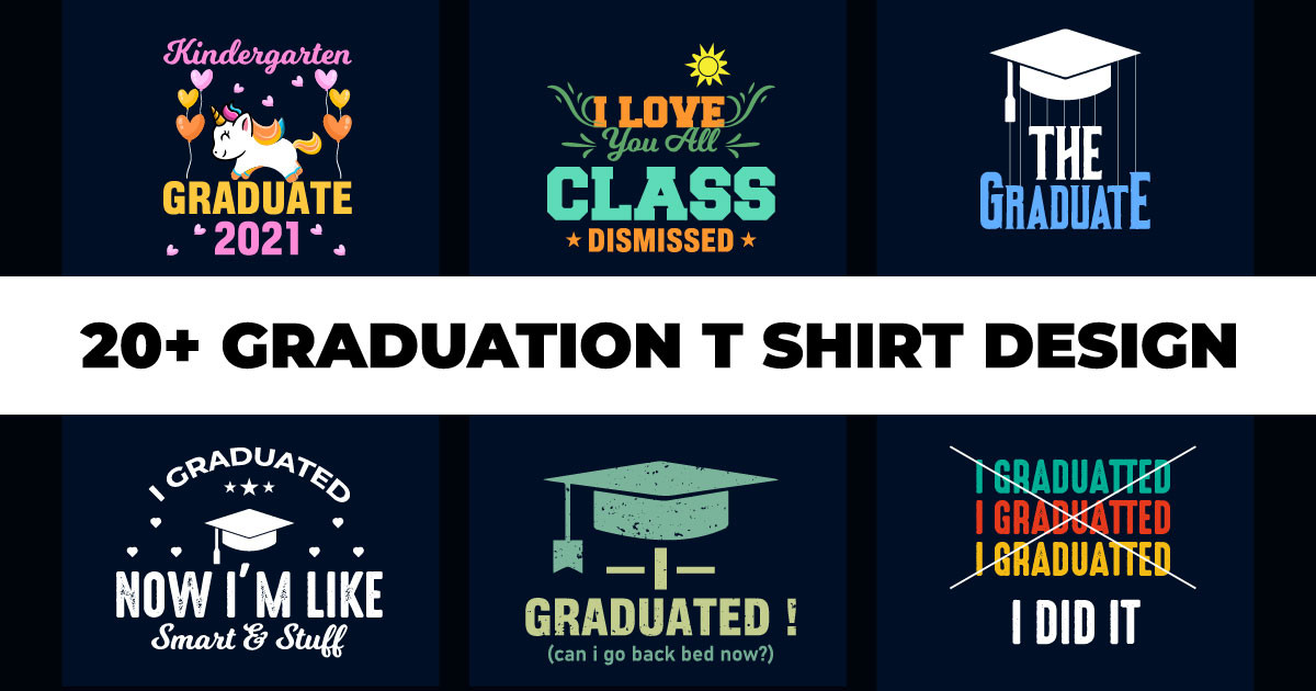 Graduation T-Shirt Design Bundle Bundle · Creative Fabrica