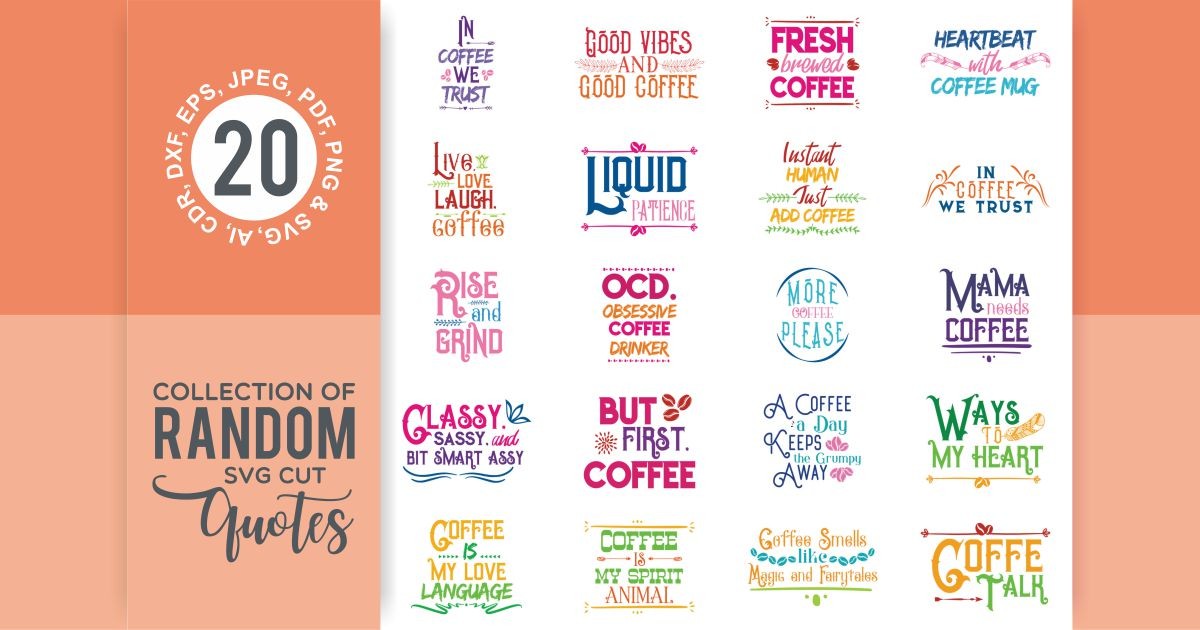 Collection of Random Quotes 186 Bundle · Creative Fabrica