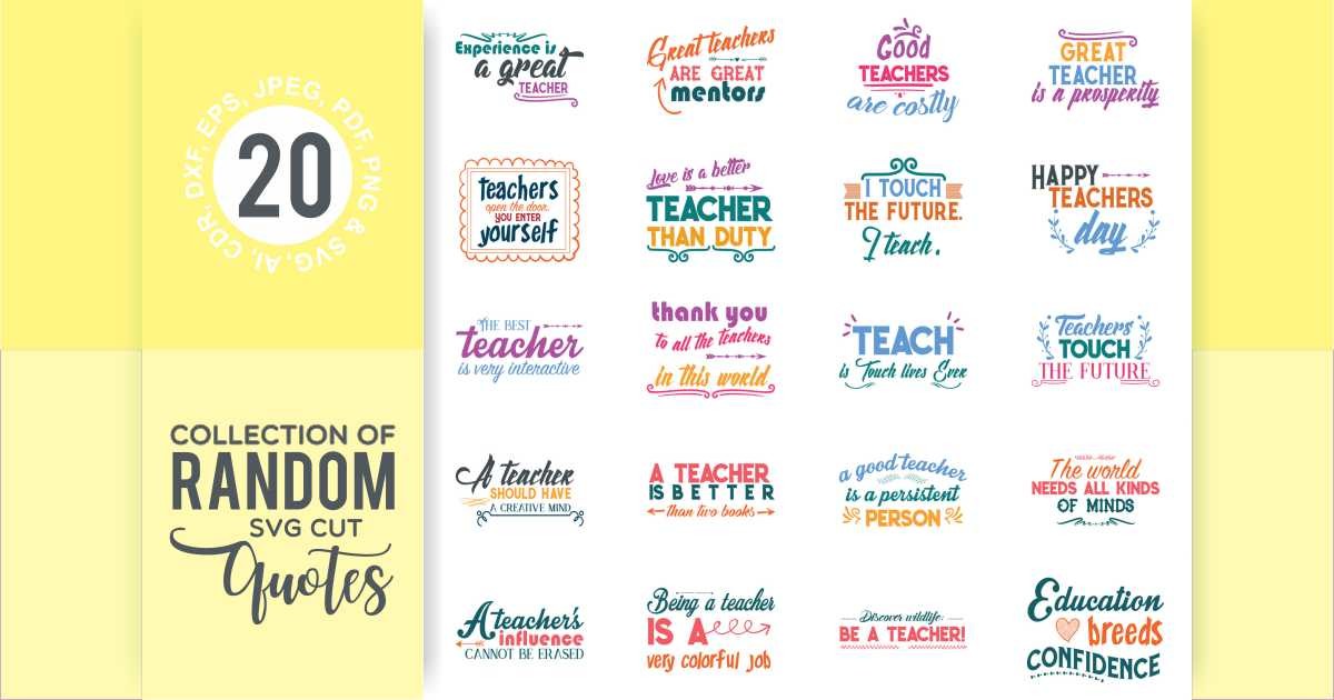 Collection of Random Quotes 179 Bundle · Creative Fabrica