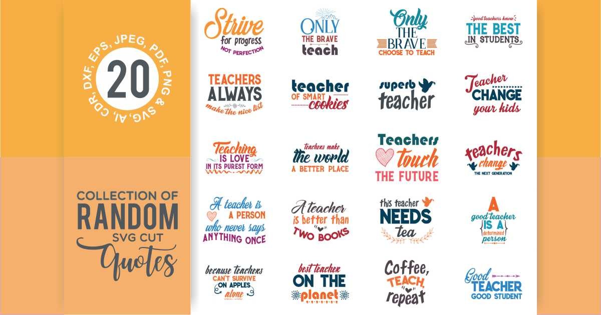 Collection of Random Quotes 177 Bundle · Creative Fabrica