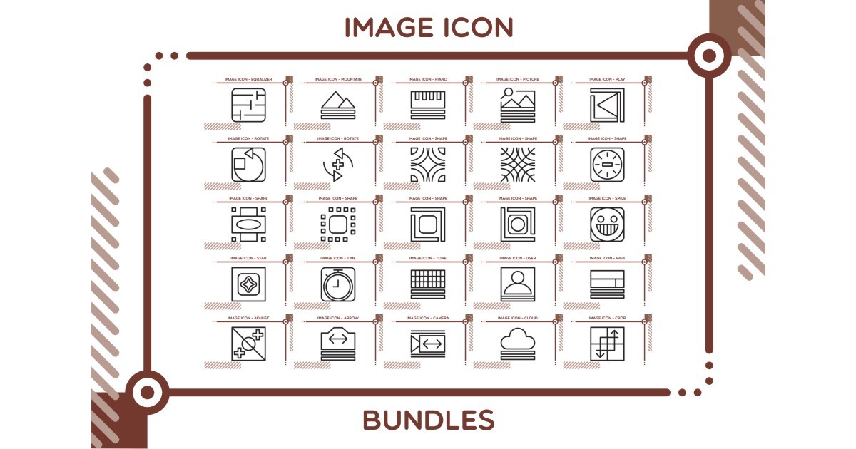 Image Icon Bundle 7 Bundle · Creative Fabrica