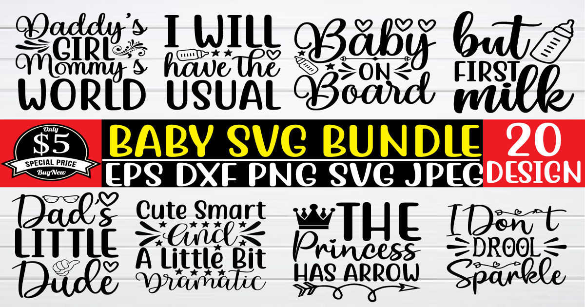Baby SVG Bundle Bundle · Creative Fabrica