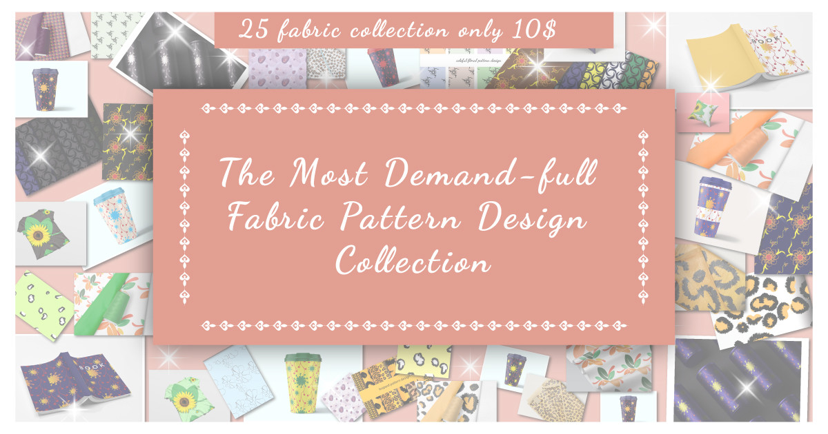 Fabric Pattern Bundle Bundle · Creative Fabrica
