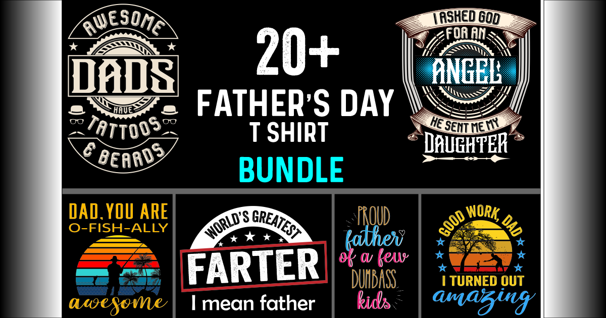 Father's Day Bundle Bundle · Creative Fabrica