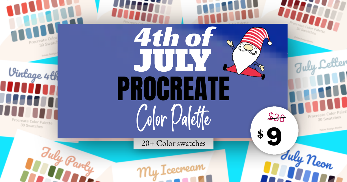4th of July Color Palette Bundle Bundle · Creative Fabrica