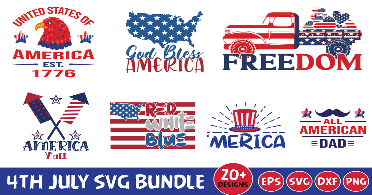4th of July Bundle Bundle · Creative Fabrica