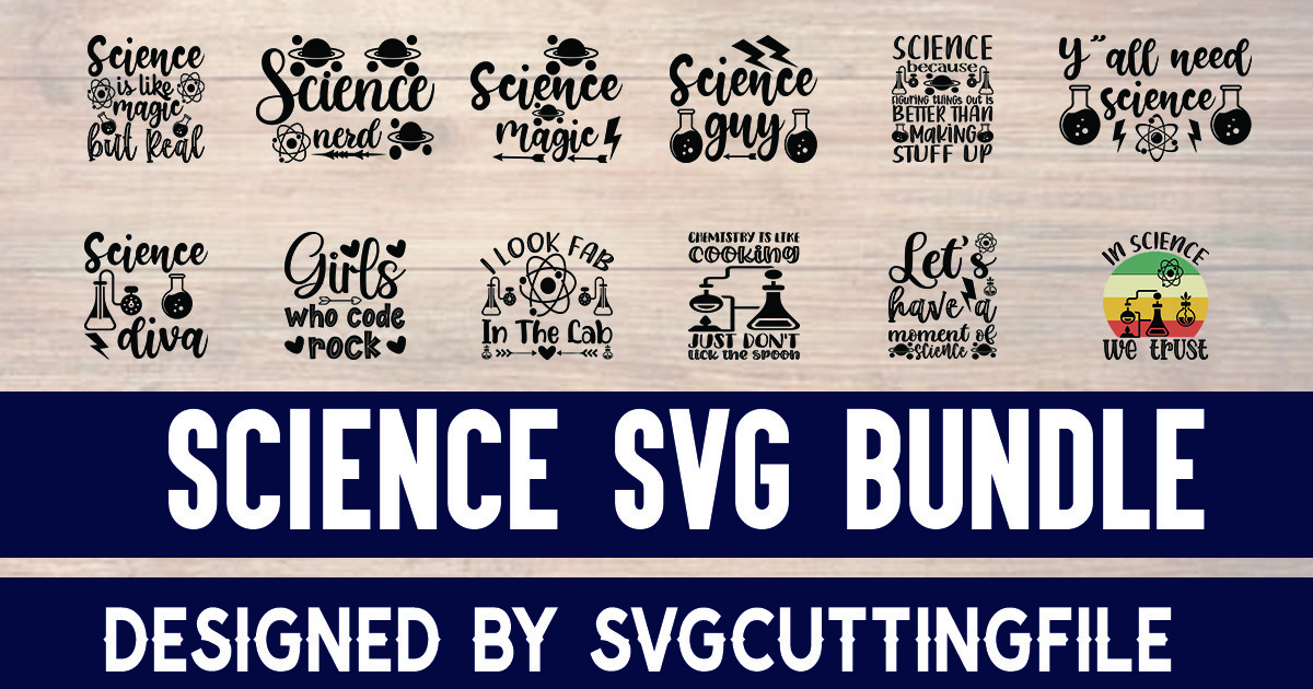 Science SVG Bundle Bundle · Creative Fabrica