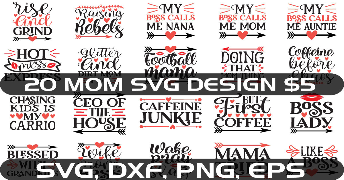 Mom SVG Bundle Bundle · Creative Fabrica