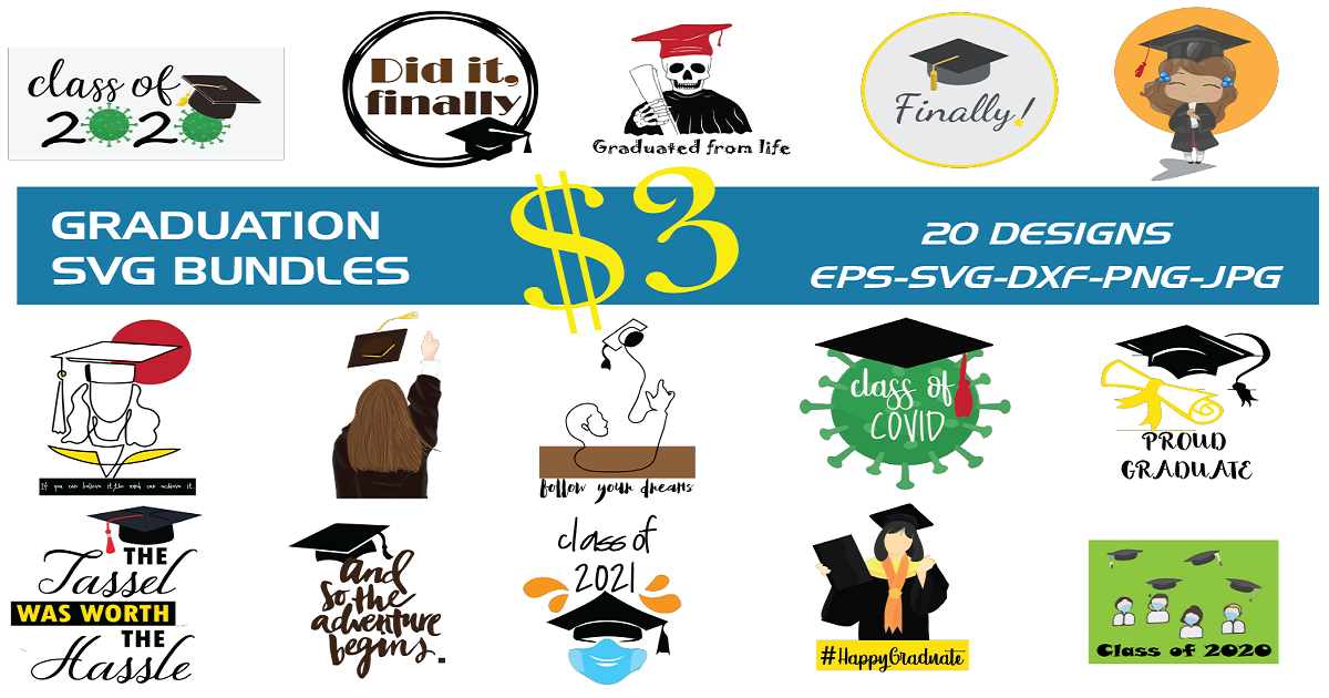 Graduation SVG Bundle Bundle · Creative Fabrica