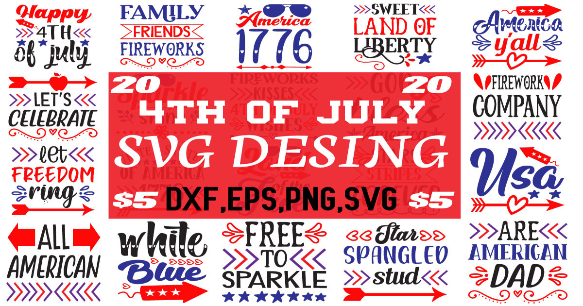 4th of July Bundle Bundle · Creative Fabrica