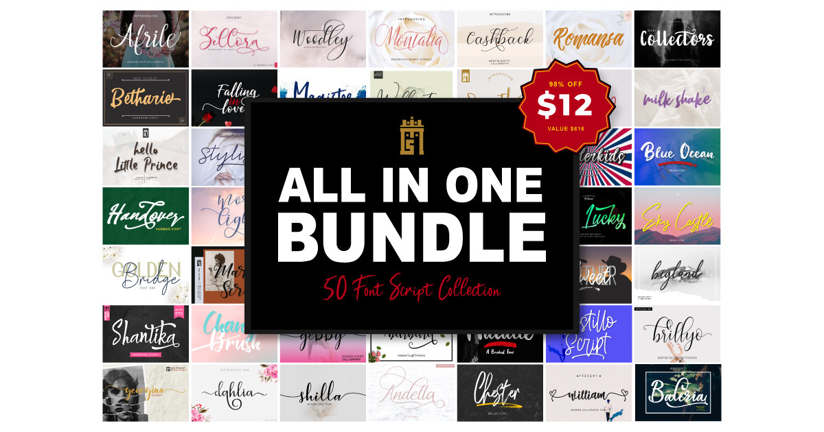 All in One Bundle Bundle · Creative Fabrica