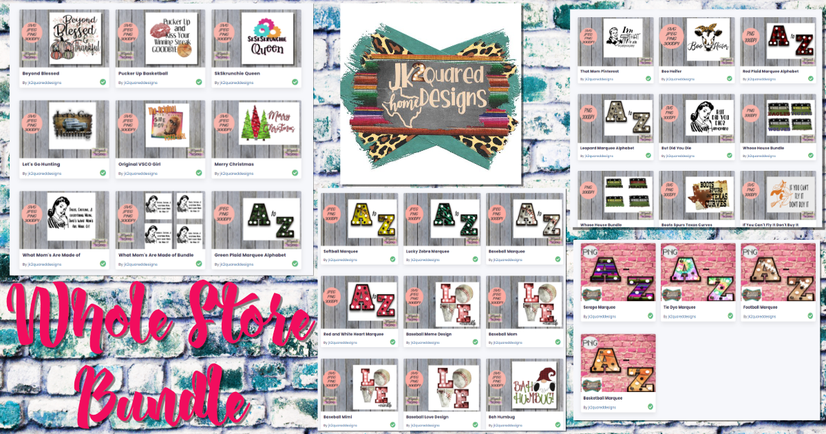 Whole Shop Bundle Bundle · Creative Fabrica