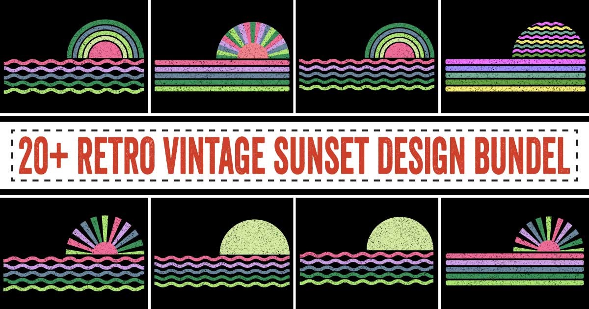 Sunset Bundle 1 Bundle · Creative Fabrica