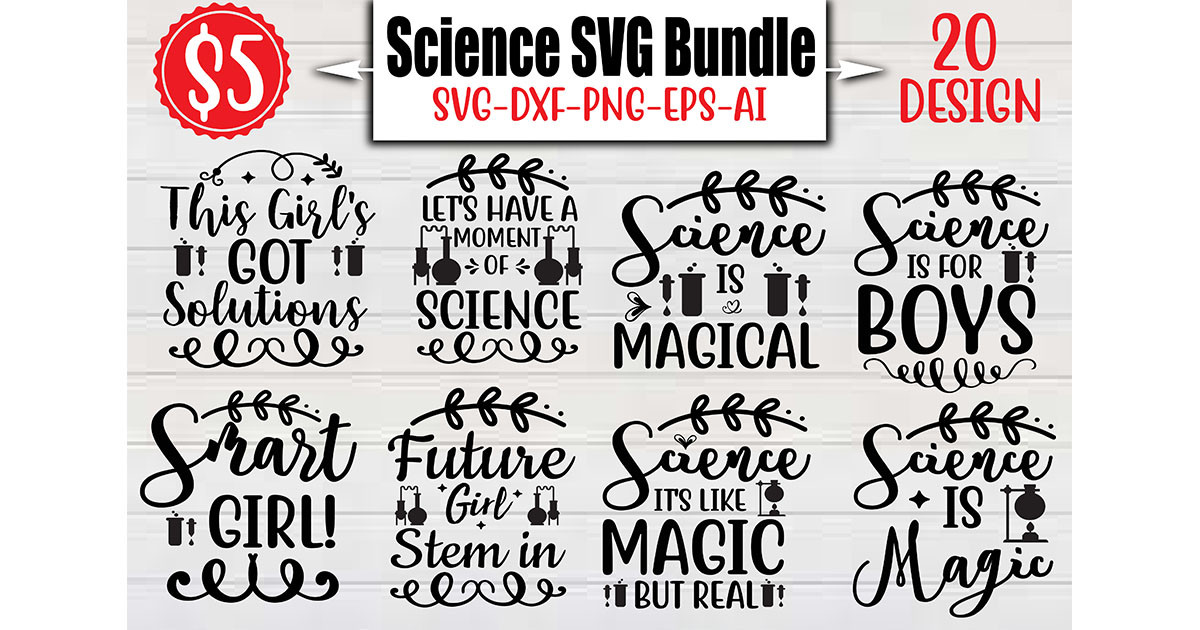 Science SVG Bundle Bundle · Creative Fabrica