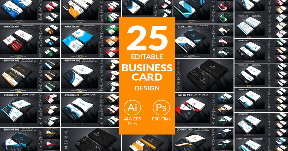 Business Card Bundle Bundle · Creative Fabrica