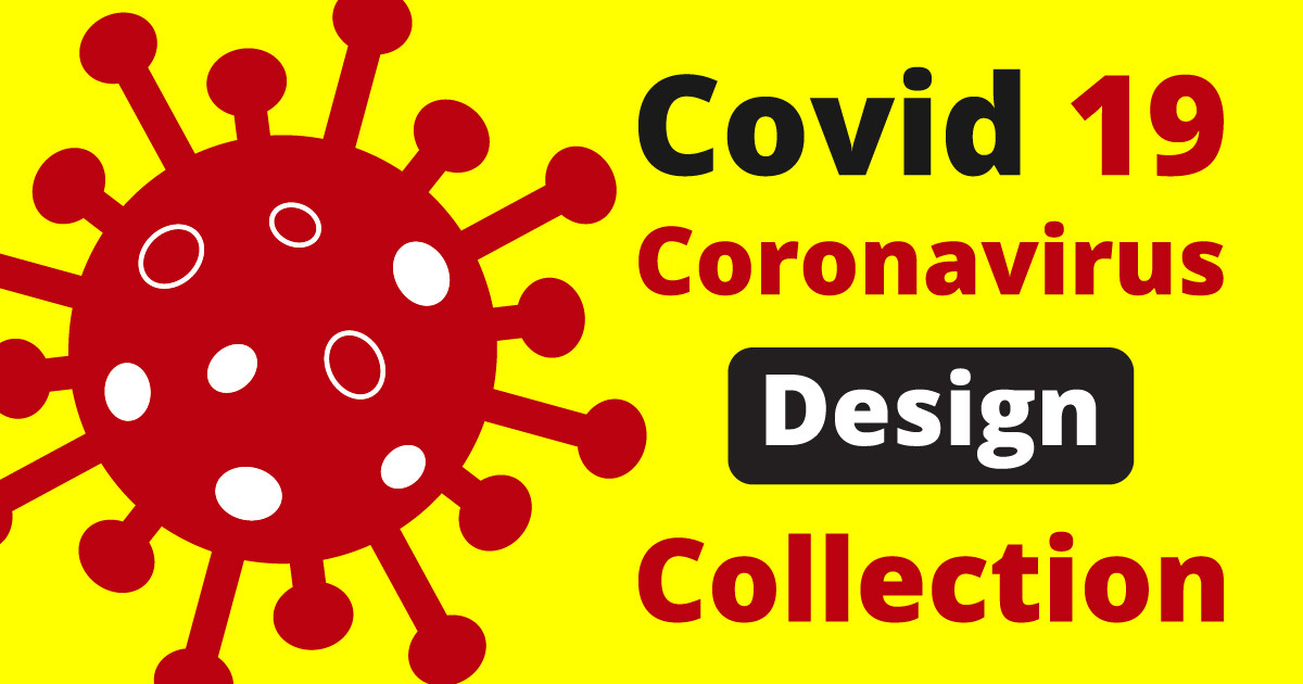 Covid 19 Coronavirus Design Collection Bundle · Creative Fabrica