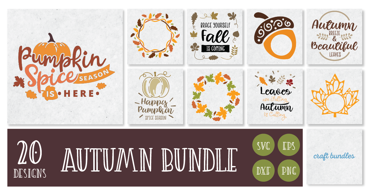 Autumn SVG Bundle Bundle · Creative Fabrica