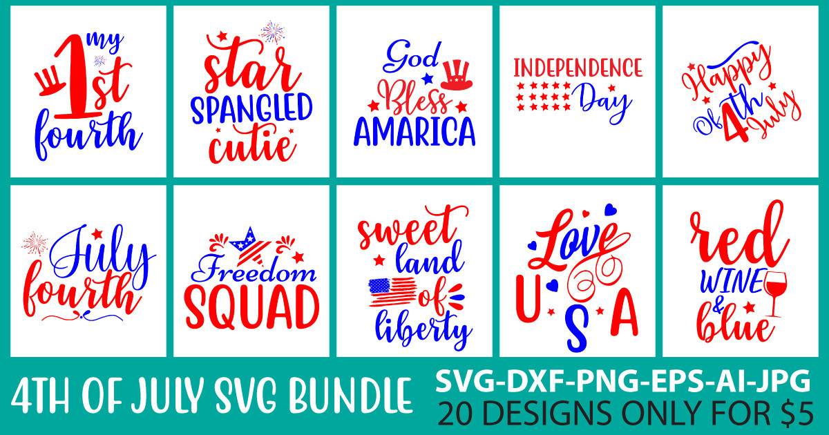 4th of July Bundle Bundle · Creative Fabrica