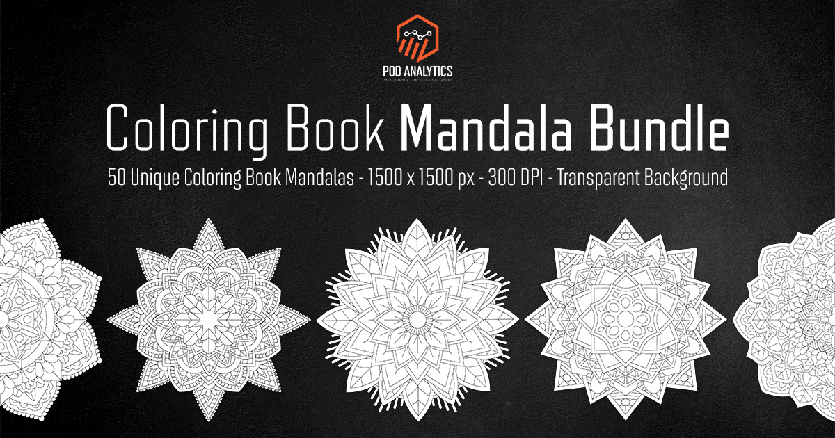 Coloring Book Mandala Bundle Bundle · Creative Fabrica