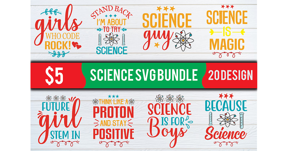Science SVG Bundle Bundle · Creative Fabrica