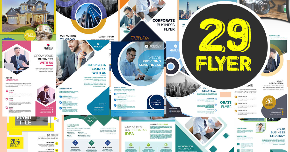 Flyer Bundle Bundle · Creative Fabrica