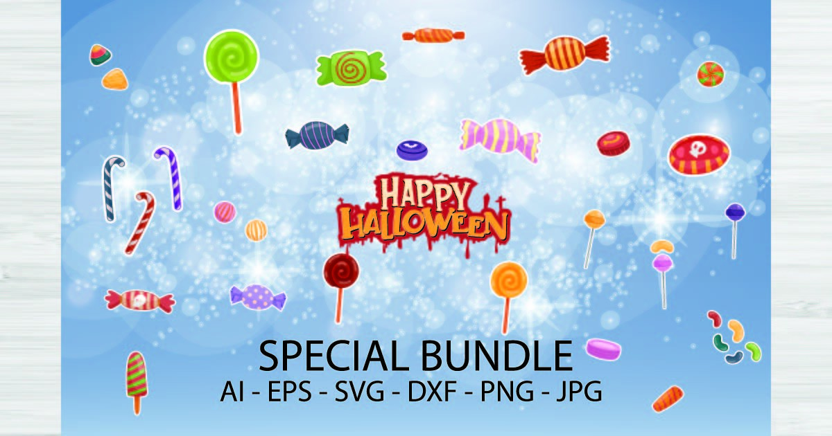 Candy Special Halloween Bundle Bundle · Creative Fabrica
