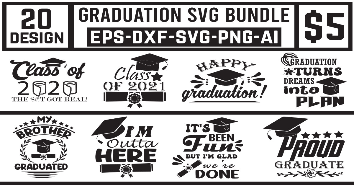 Graduation SVG Bundle Bundle · Creative Fabrica
