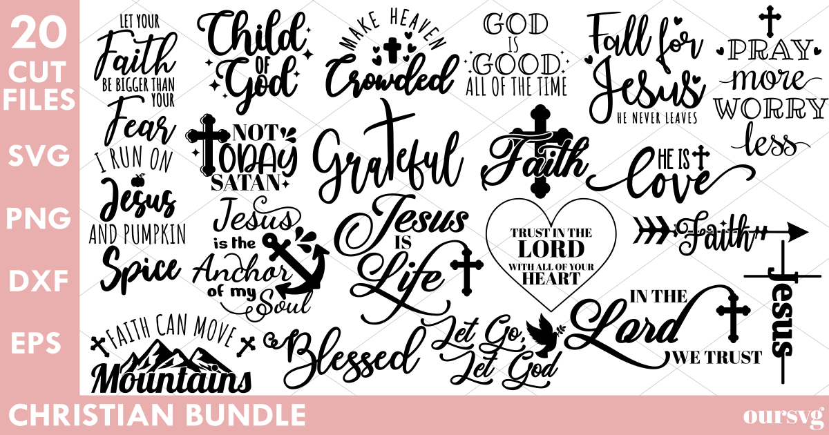 Christianity and Religion Bundle Bundle · Creative Fabrica