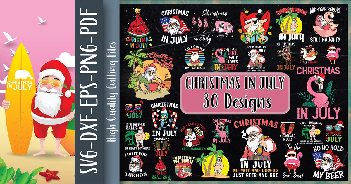 Christmas in July Bundle Bundle · Creative Fabrica