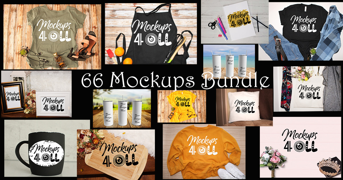Beautiful Photo Mockups Bundle Bundle · Creative Fabrica