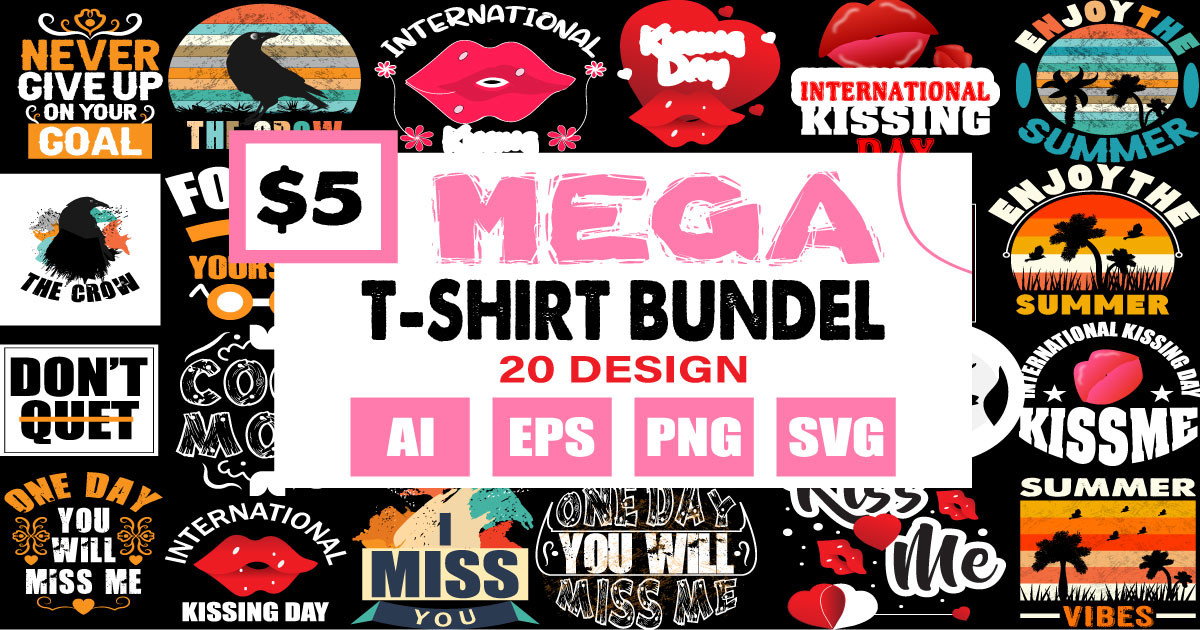 T-shirt Design Bundle Bundle · Creative Fabrica