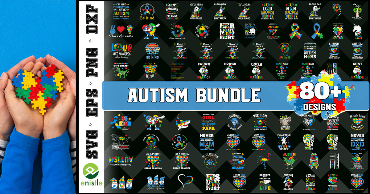 Autism Graphic Bundle Bundle · Creative Fabrica