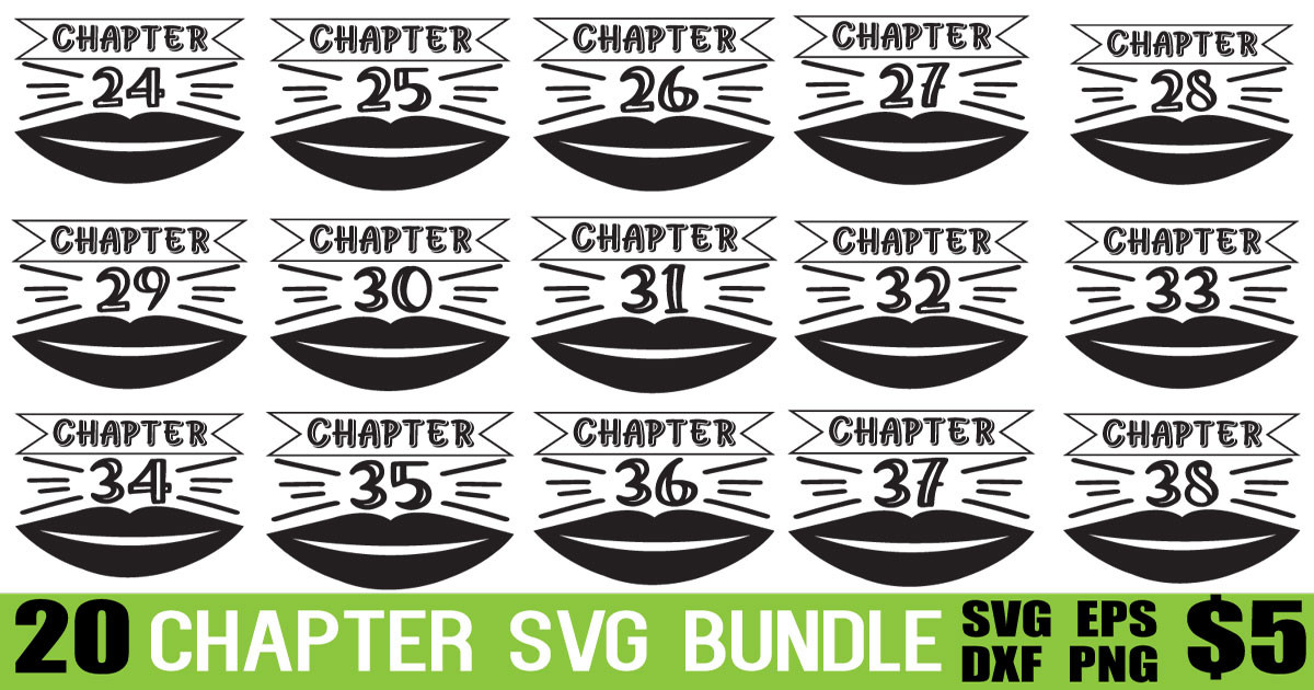 Chapter SVG Bundle Bundle · Creative Fabrica