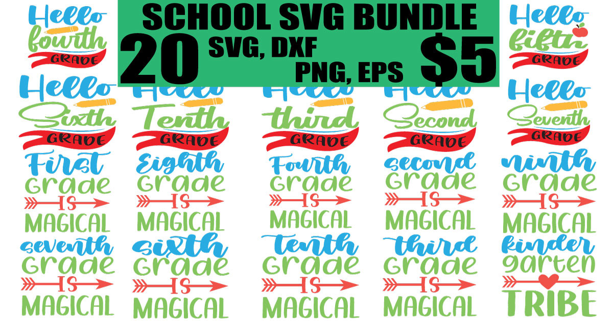 School SVG Bundle Bundle · Creative Fabrica
