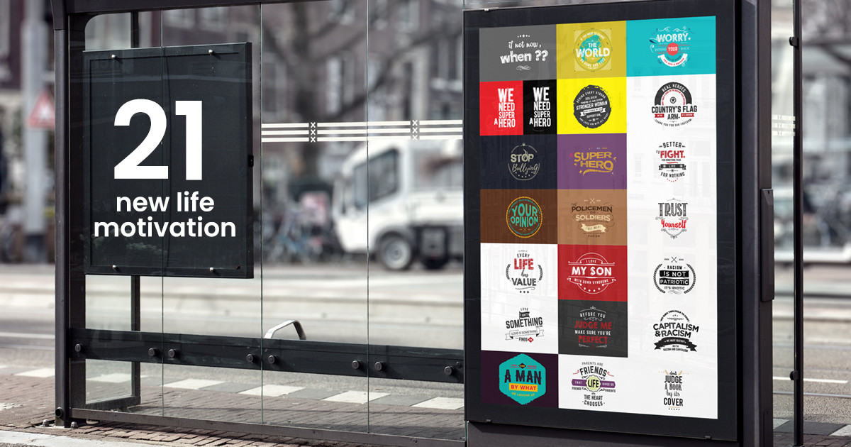 New Life Motivational Quotes Bundle Bundle · Creative Fabrica