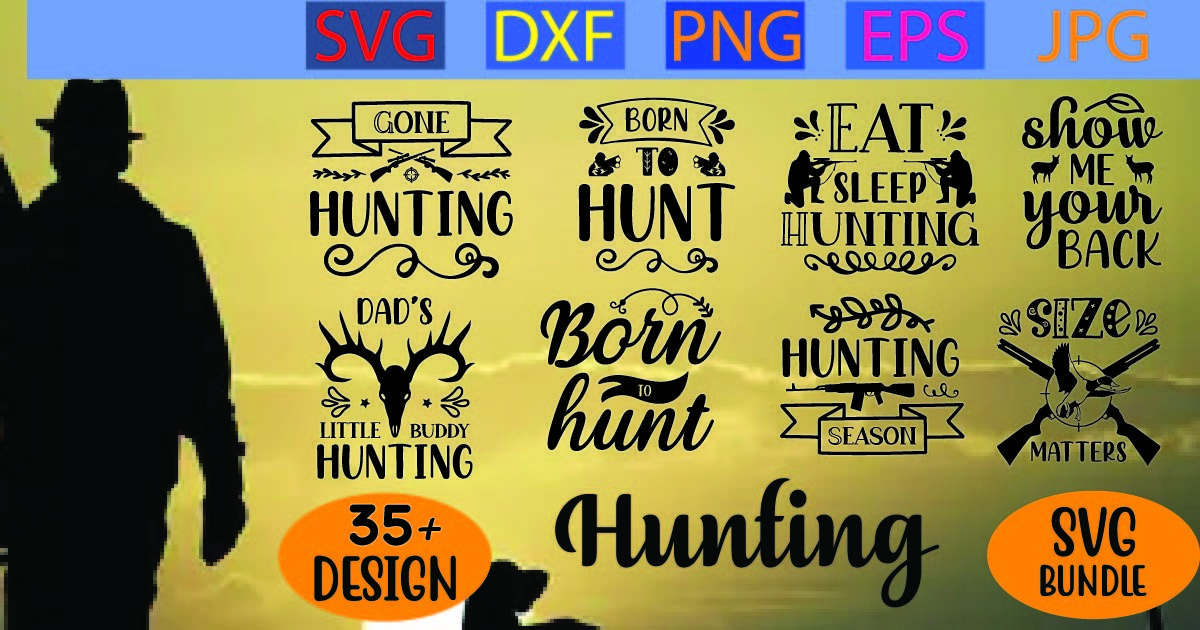 Hunting SVG Bundle Bundle · Creative Fabrica
