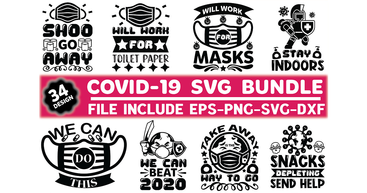 Covid-19 SVG Bundle Bundle · Creative Fabrica