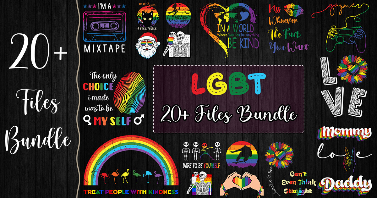 LGBT Bundle Bundle · Creative Fabrica