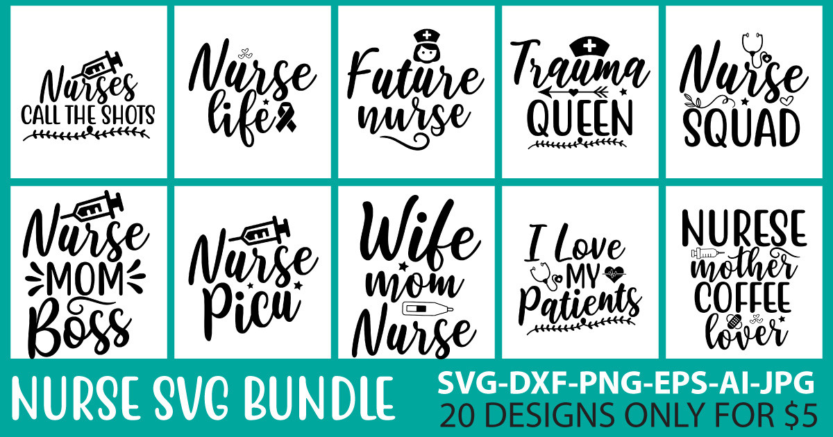 Nurse Bundle Bundle · Creative Fabrica