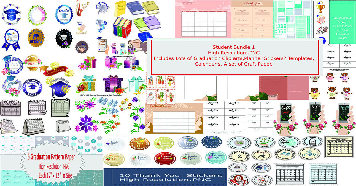 Student Bundle 1 Bundle · Creative Fabrica