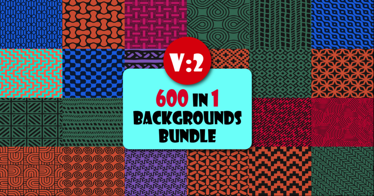 Mega Backgrounds & Digital Papers Bundle V2 Bundle · Creative Fabrica