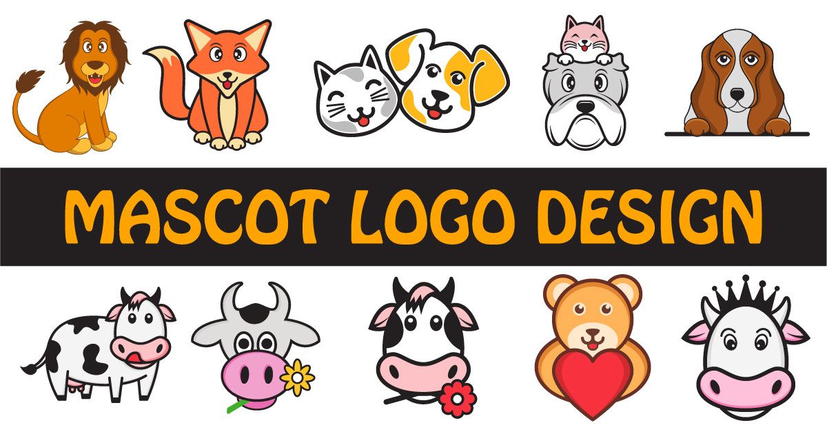 Mascot Logo Design Bundle Bundle · Creative Fabrica